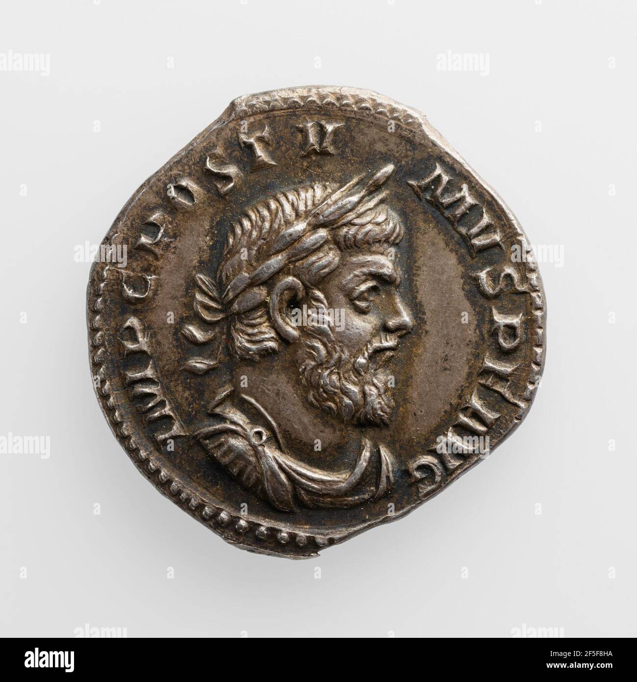 One Denarius. Forged by Carl Wilhelm Becker (German, 1772 - 1830 Stock ...