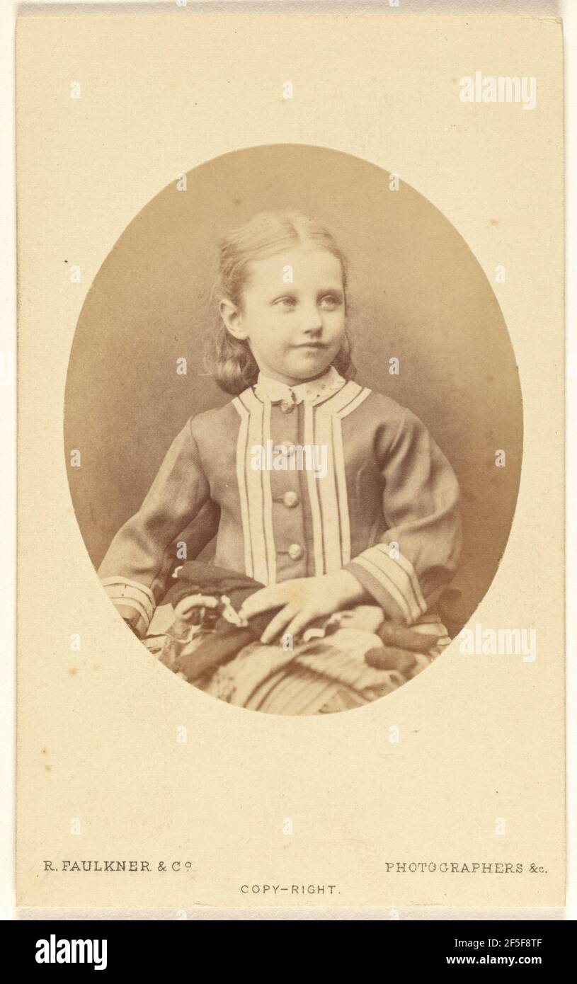 Mabel, aged 5.. Robert Faulkner & Co Stock Photo - Alamy
