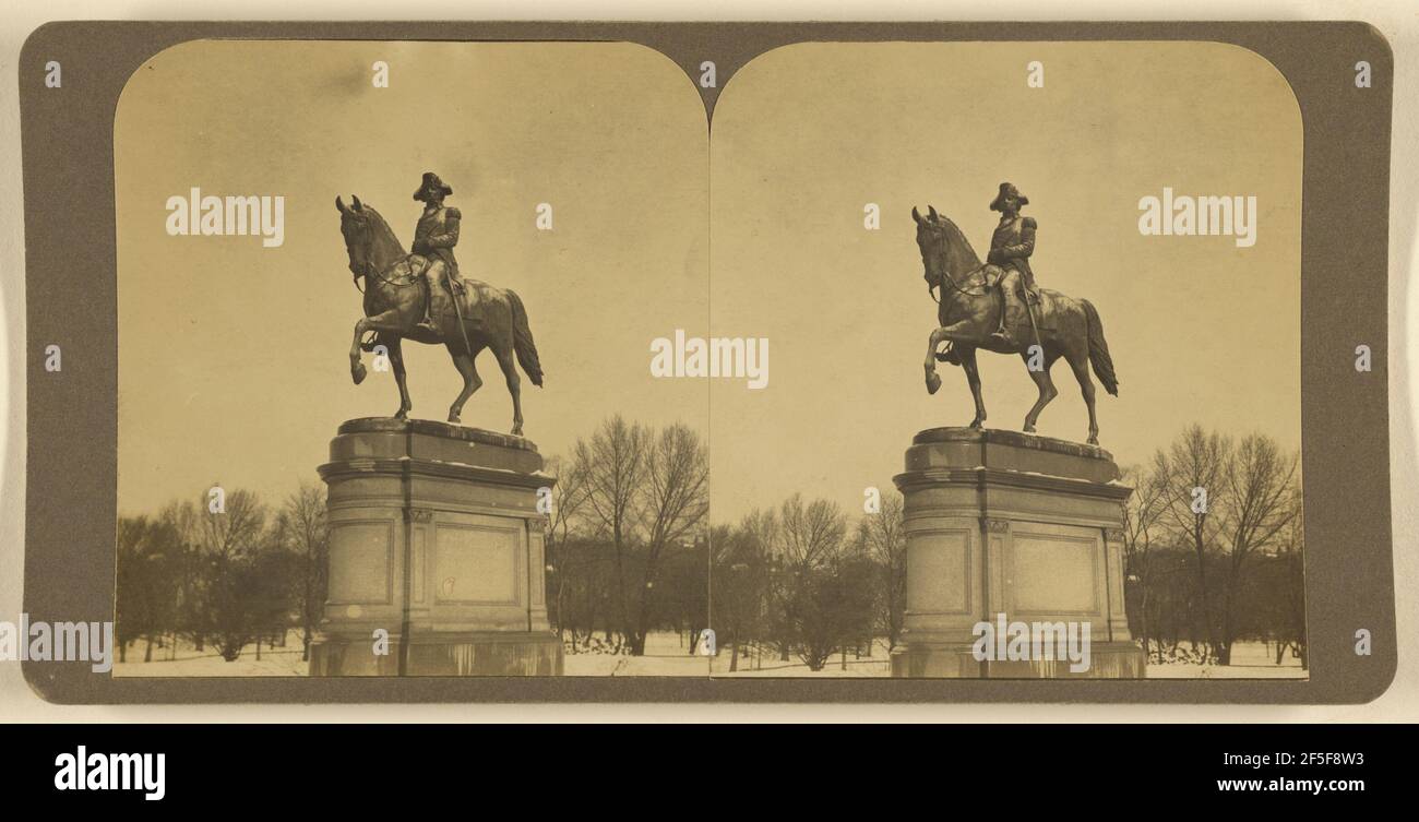 Washington Monument, Public Garden, Boston, Mass.. D.J. Lindsay ...