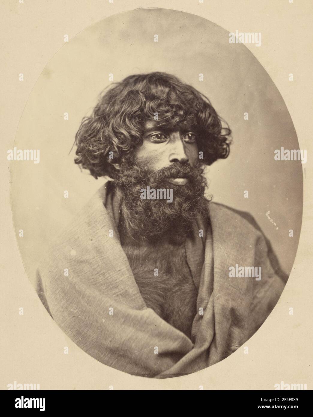 A Toda Man. A.T.W. Penn (British, 1849 - 1924, active India and Burma ...