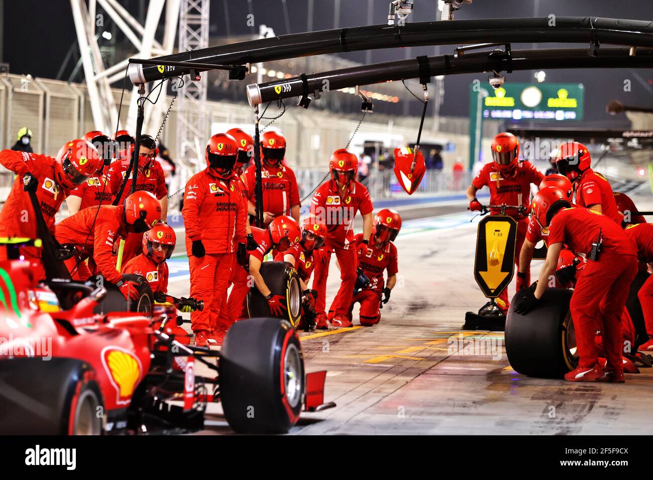 Sakhir, Bahrain. 26th Mar, 2021. Carlos Sainz Jr (ESP) Ferrari SF-21 ...