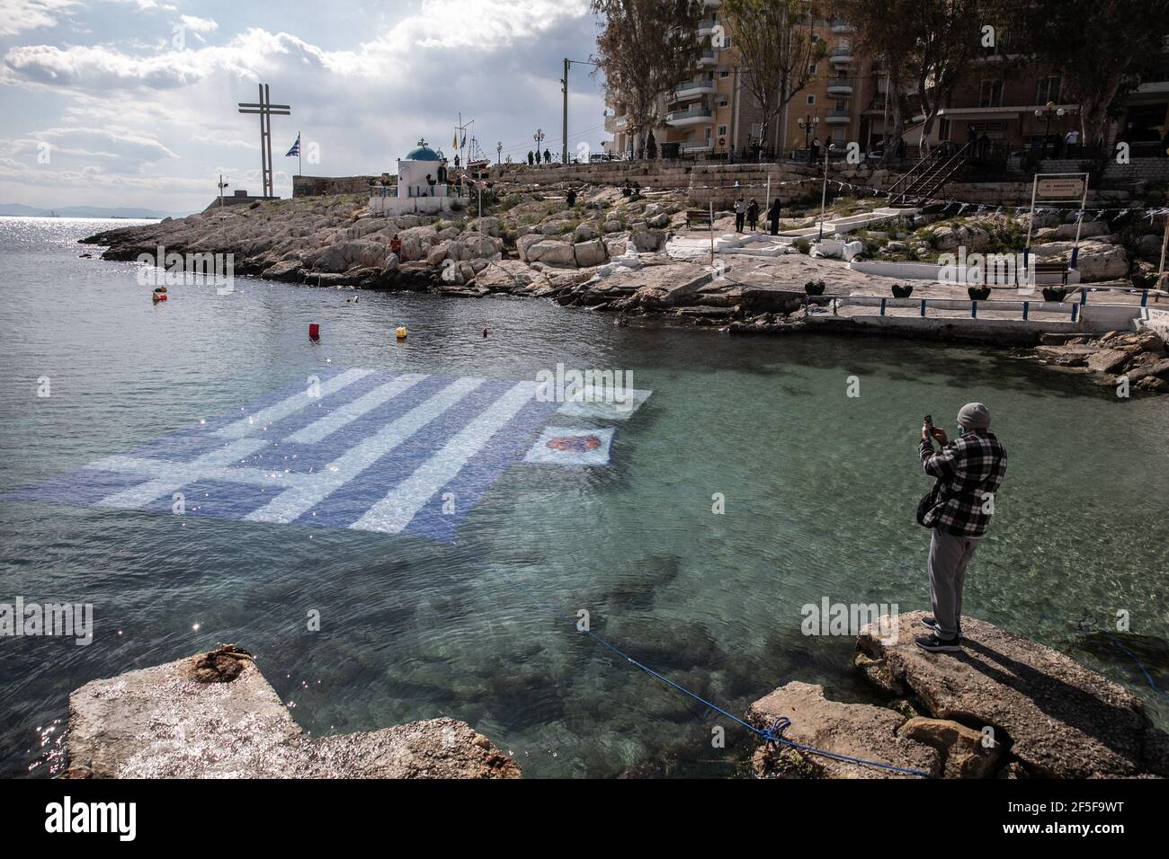 Pictures of greece flag hi-res stock photography and images - Alamy