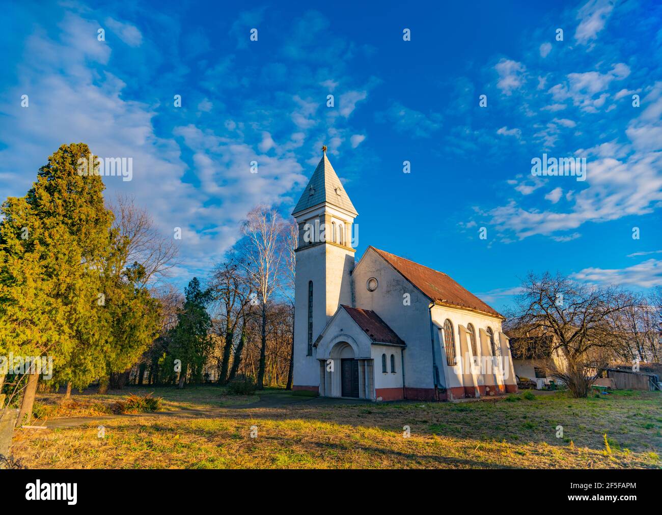 Facade calvinist church in hi-res stock photography and images - Alamy
