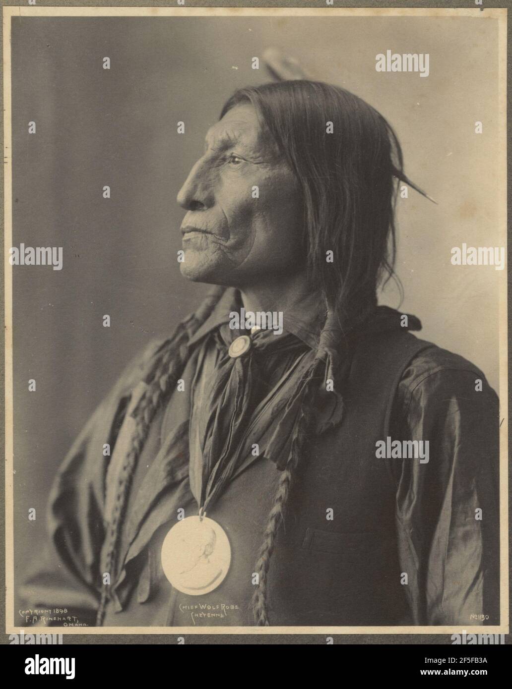 Chief Wolf Robe, Cheyenne Stock Photo - Alamy
