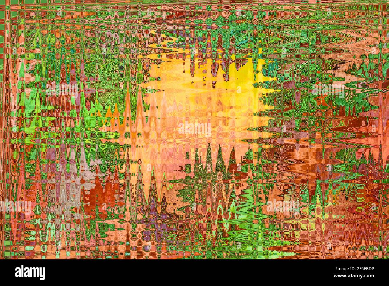 Abstract Autumn leaves in colour Stock Photo - Alamy