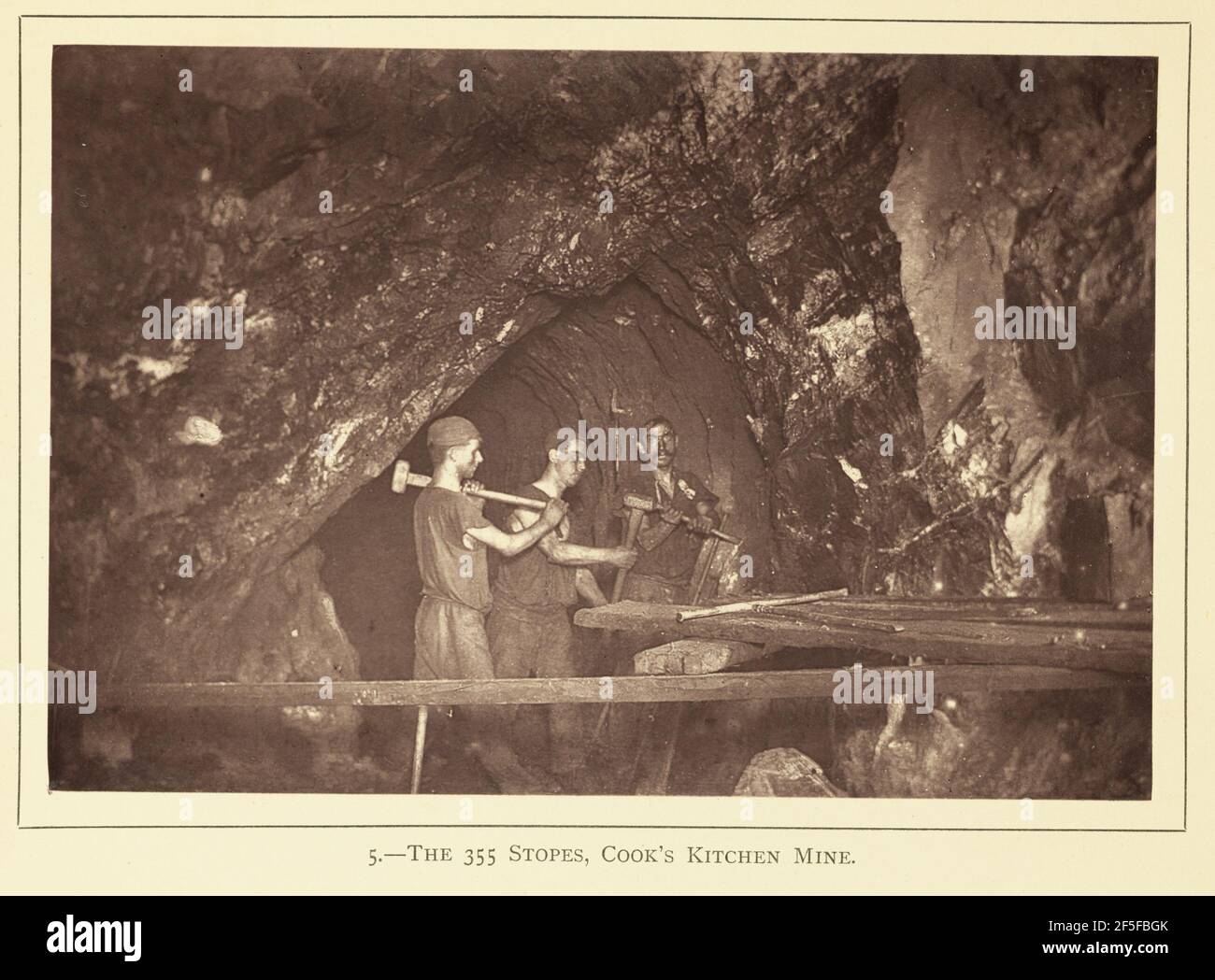 The 355 Stopes, Cook's Kitchen Mine. John Charles Burrow (British, 1850 ...