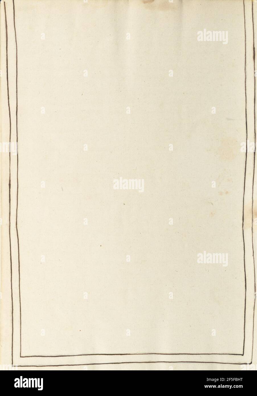 Blank Ruled Page. Unknown Stock Photo - Alamy