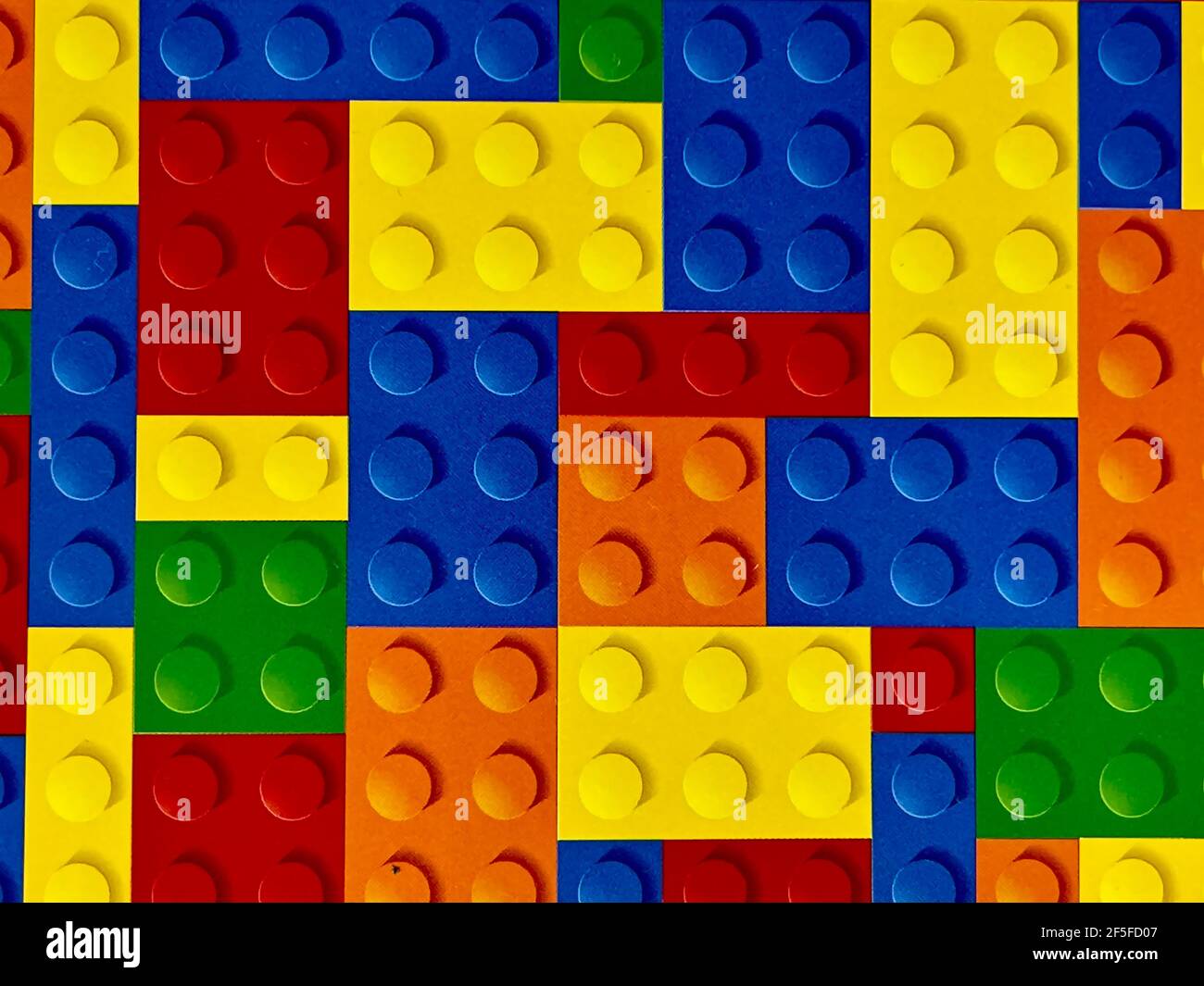 Coloured building blocks hi-res stock photography and images - Alamy