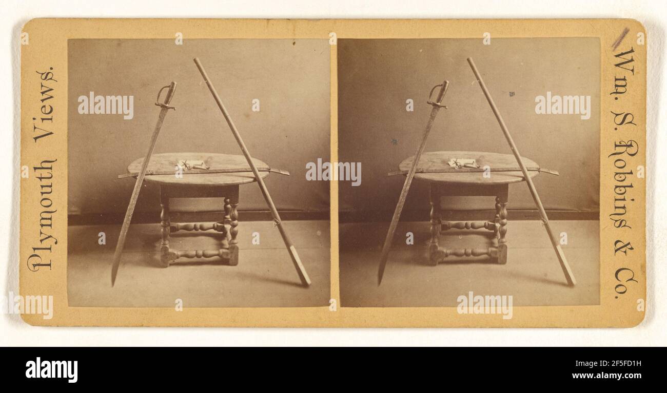 Sword of Myles Standish, and the Gun-Barrel with which King Philip was ...