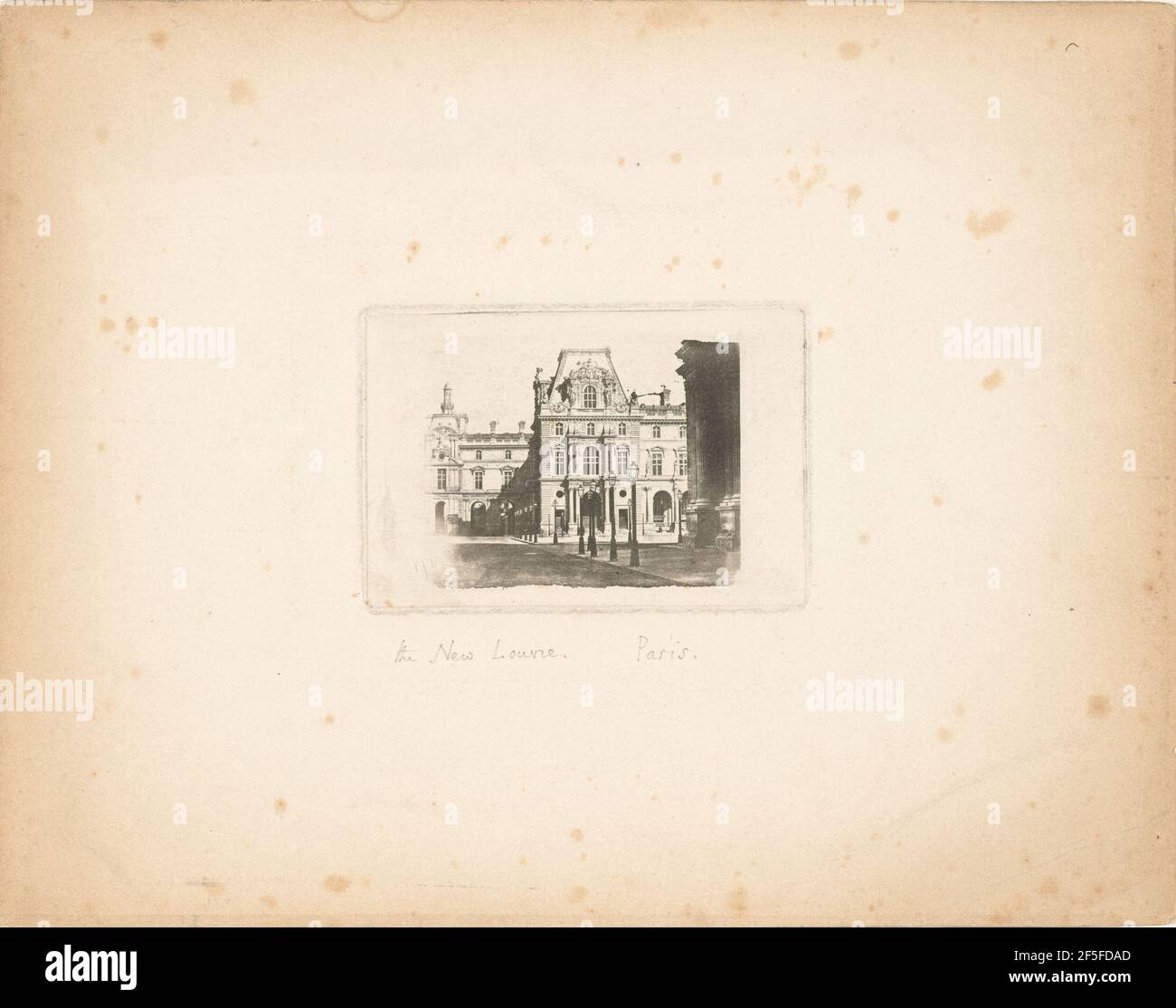 The New Louvre, Paris Stock Photo - Alamy