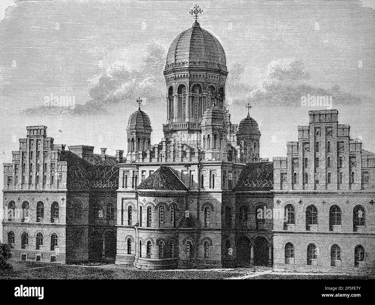 The Archbishop's Palace in Chernivtsi, also Chernivtsi, Chernovtsi, in ...