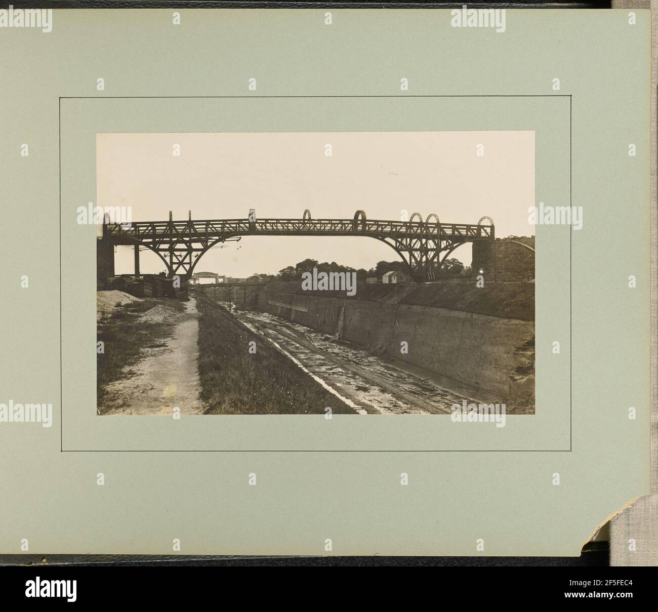 Latchford - Cantilever Bridge over Canal. G. Herbert & Horace C. Bayley ...