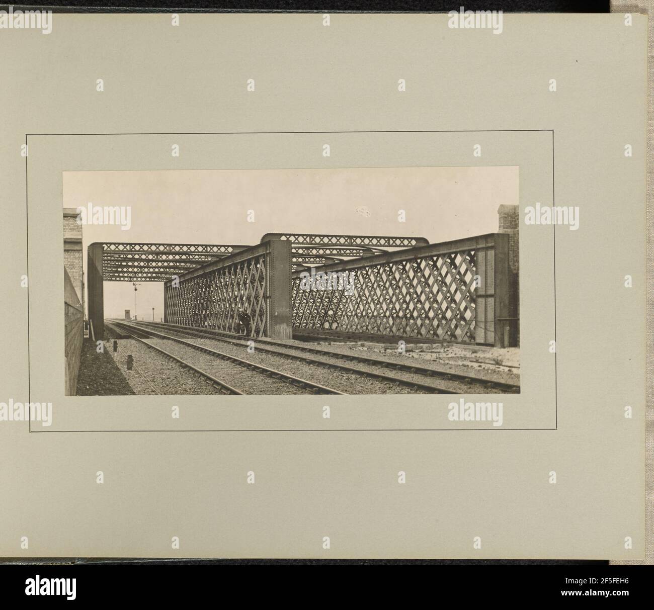 Partington - New Railway Viaduct, Interior. G. Herbert & Horace C ...