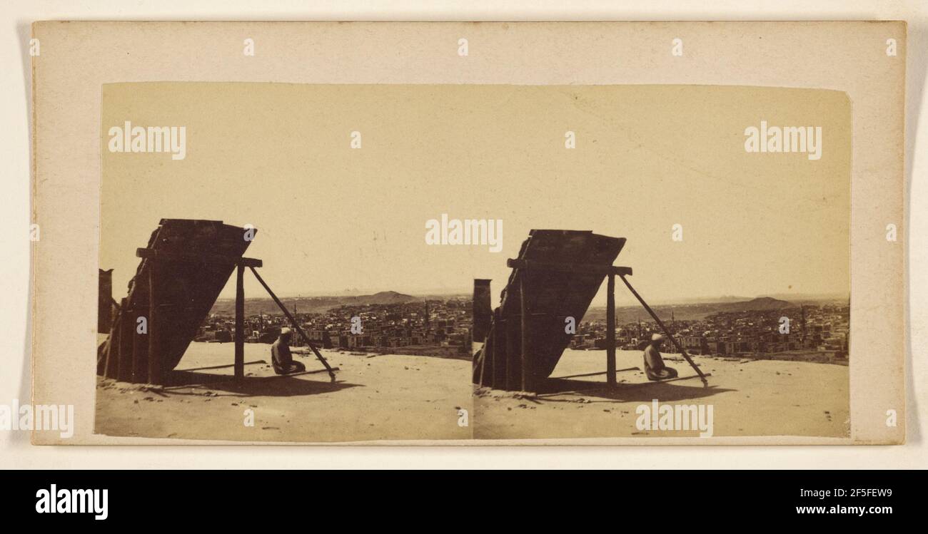 Cairo with Distant Views of Pyramids. Francis Frith (English, 1822 ...