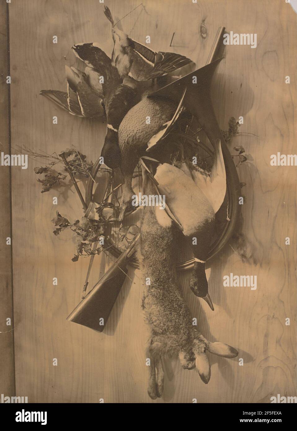 Still Life: Dead Game. Adolphe Braun (French, 1812 - 1877 Stock Photo ...