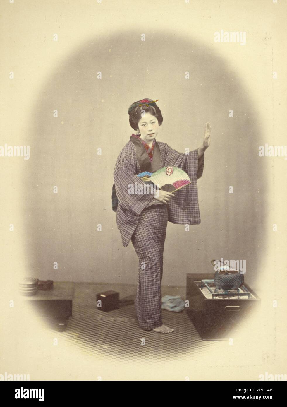 Dancing Girl. Felice Beato (English, born Italy, 1832 - 1909 Stock ...