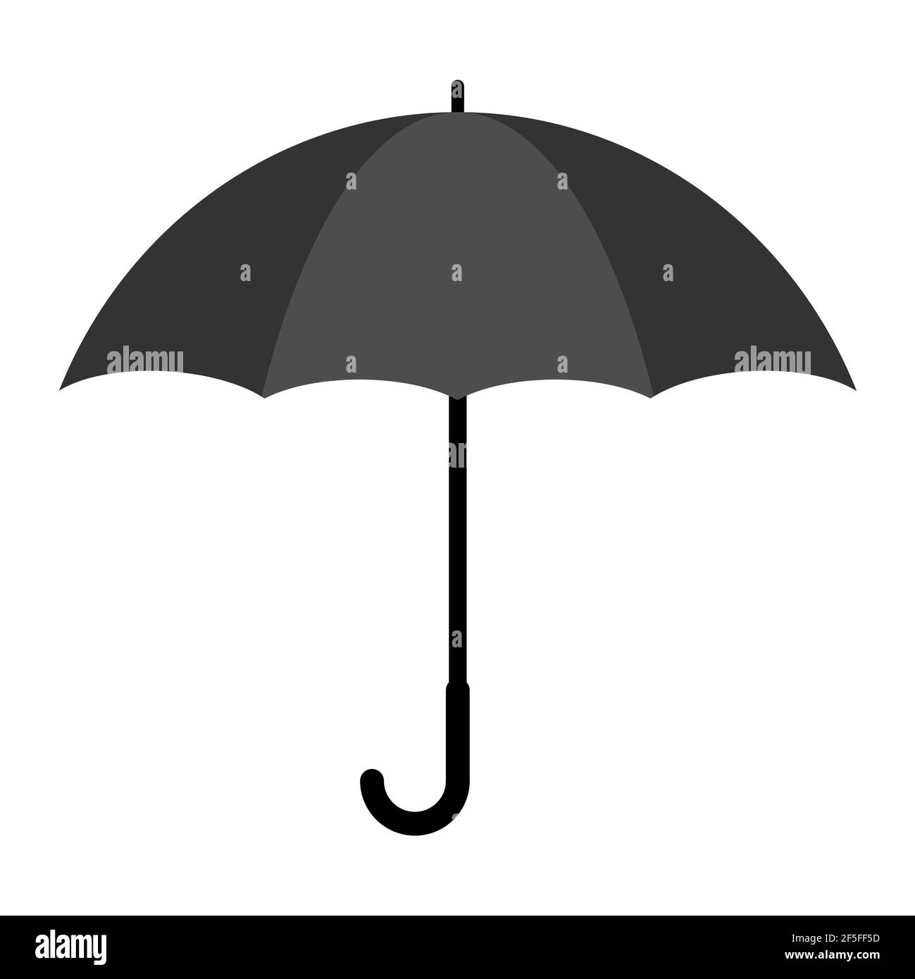 Umbrella flat icon vector design isolated on white background. Rain ...