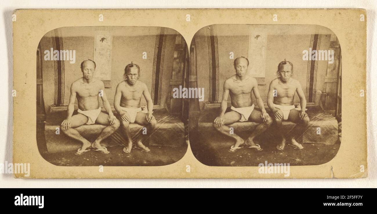 Japanese Workman, in Summer Costume Stock Photo - Alamy