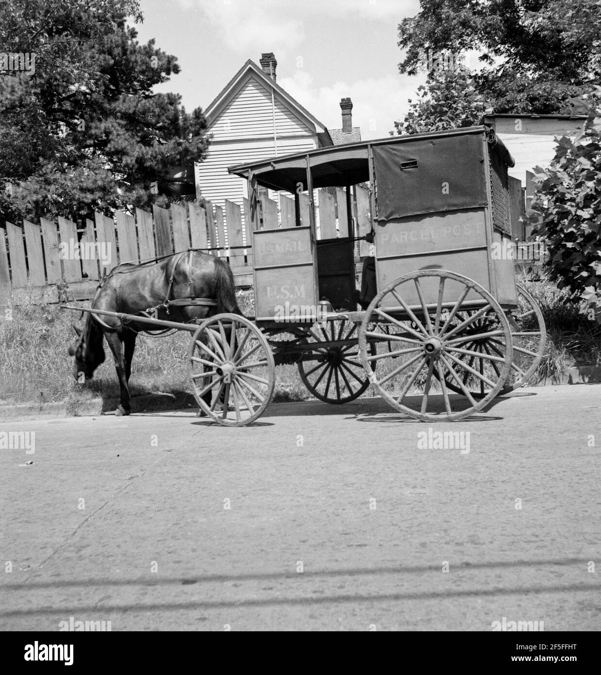 Mail wagon. Marshall, Texas. June 1937.Photograph by Dorothea Lange ...