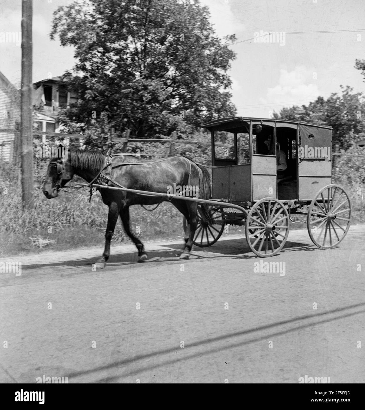 Mail wagon. Marshall, Texas. June 1937.Photograph by Dorothea Lange ...