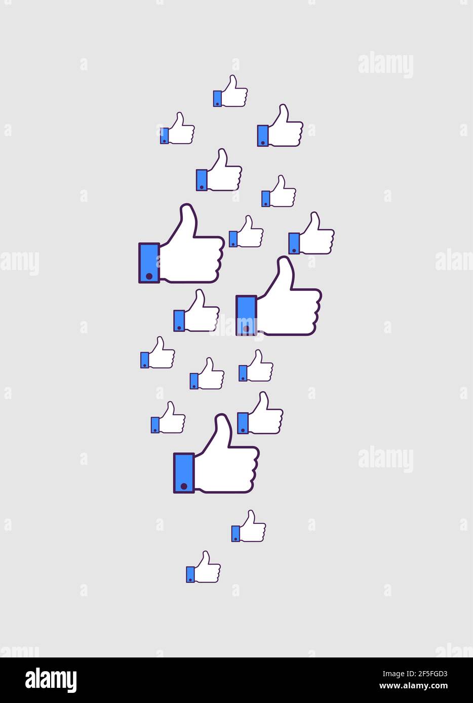 Flying like modern icon, symbol on shadow background Stock Vector Image ...