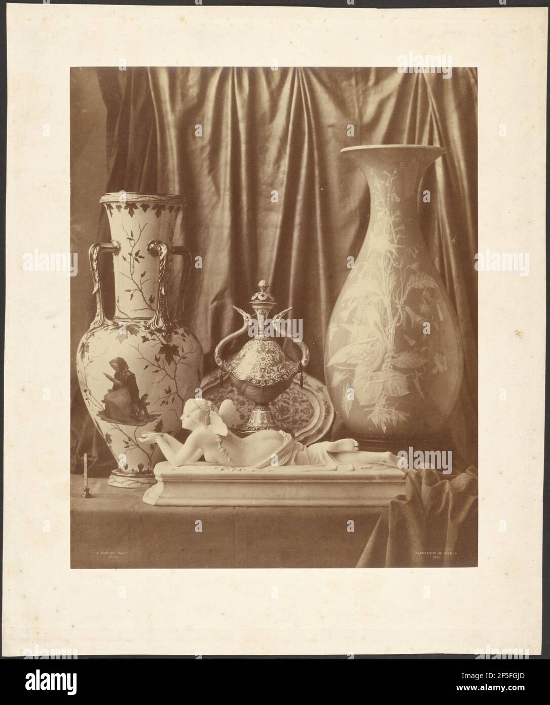 Still Life with Decorative Arts, Sèvres. Louis-Rémy Robert (French ...