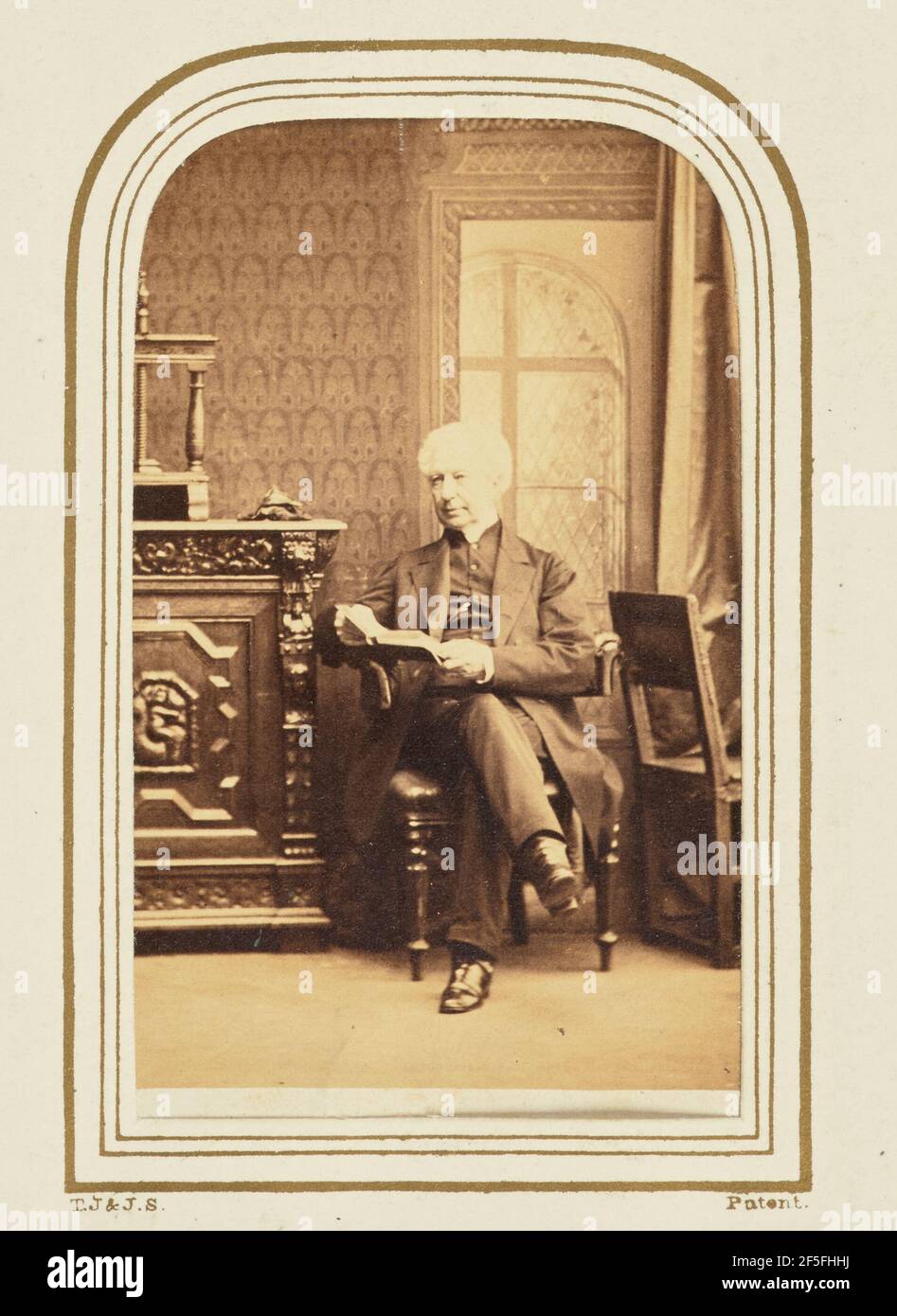Rev. John Wrey. Camille Silvy (French, 1834 - 1910 Stock Photo - Alamy