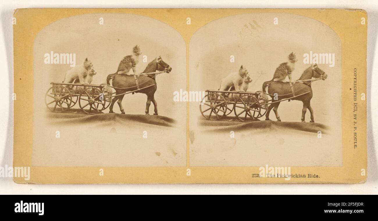 The Pickwickian Ride.. Benjamin West Kilburn (American, 1827 - 1909 ...