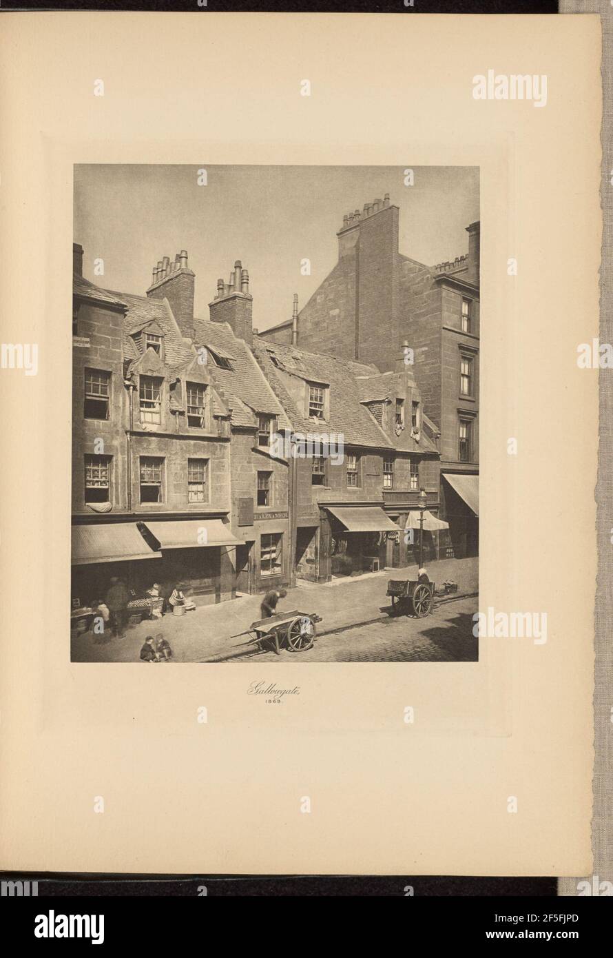 Gallowgate. Thomas Annan (Scottish,1829 - 1887 Stock Photo - Alamy