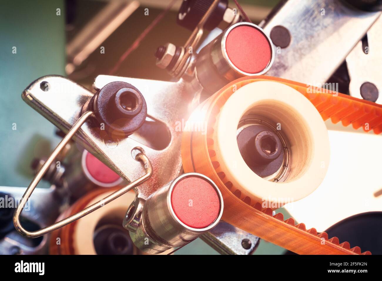 Modern weaving machine loom hi-res stock photography and images - Alamy