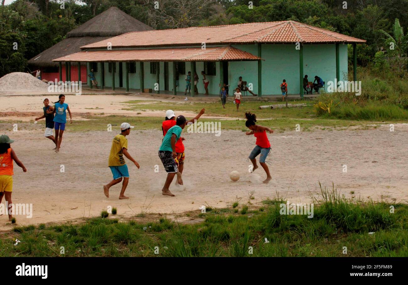 santa cruz cabralia, bahia / brazil - September 30, 2009: Indigenous ...