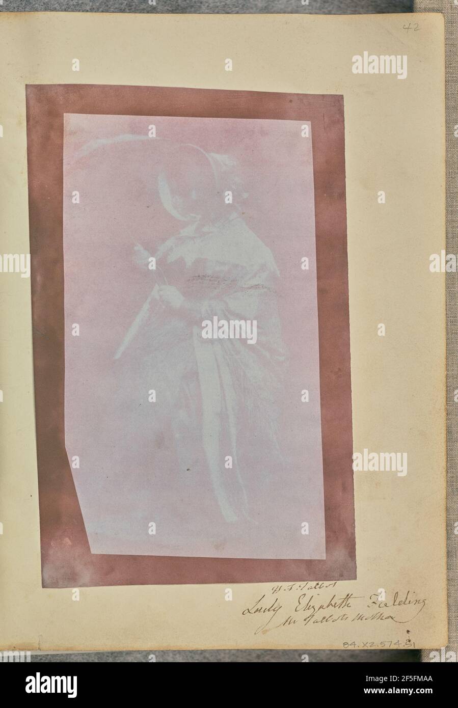 Lady Elizabeth Fielding. William Henry Fox Talbot (English, 1800 - 1877 ...