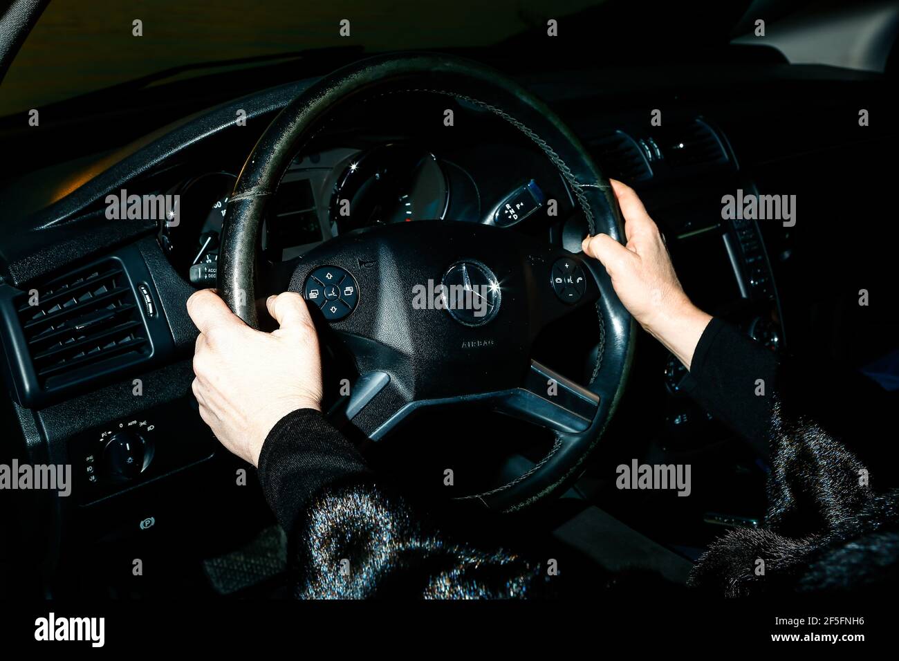 Woman Fast Driving Shift