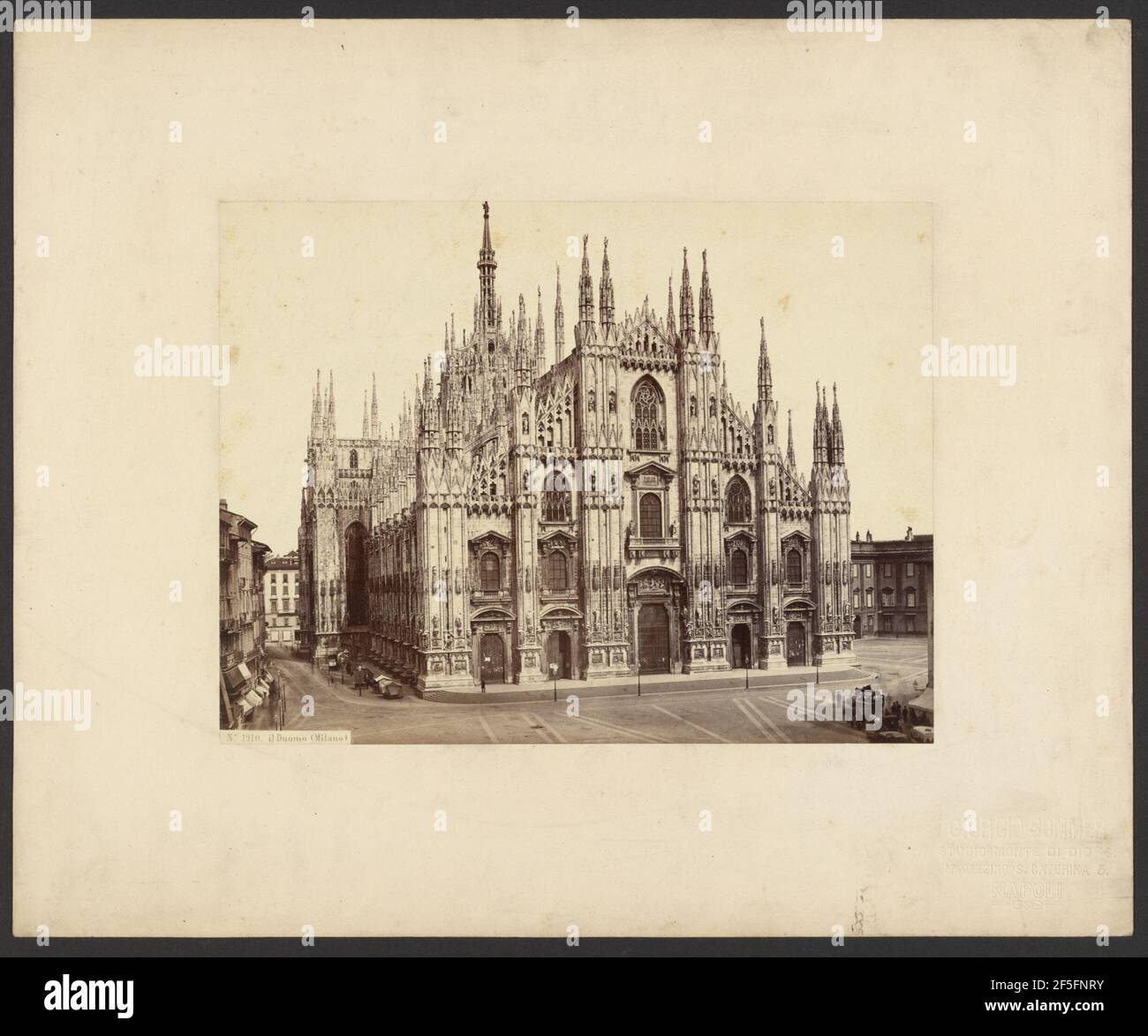 Cathedral, Milan. Giorgio Sommer (Italian, born Germany, 1834 - 1914 ...