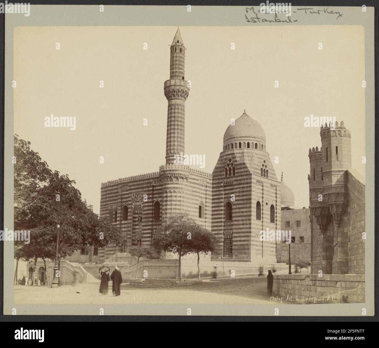 Mosquee el Mahmoudieh. G. Lekegian (French, active Paris, France and ...