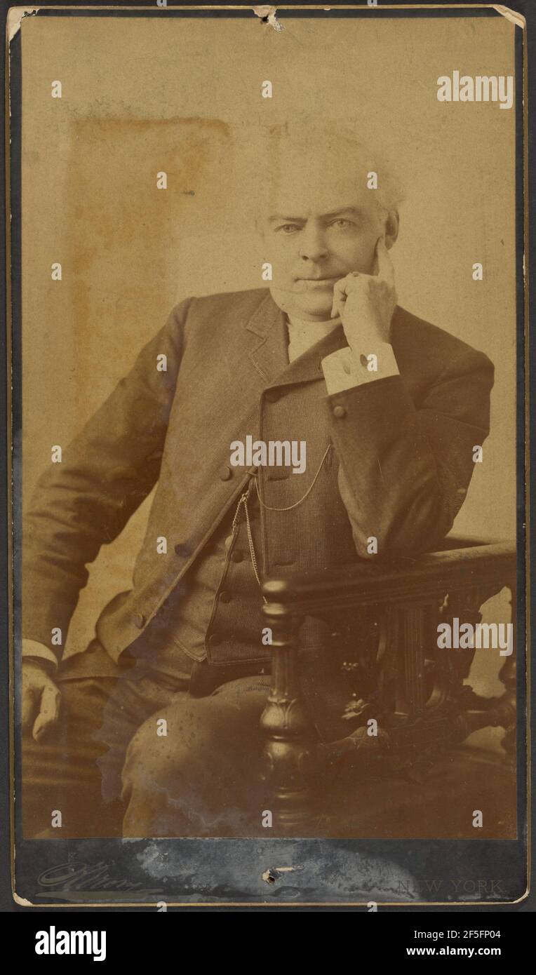 Mr. de Moyer.. Napoleon Sarony (American, born Canada, 1821 - 1896 ...