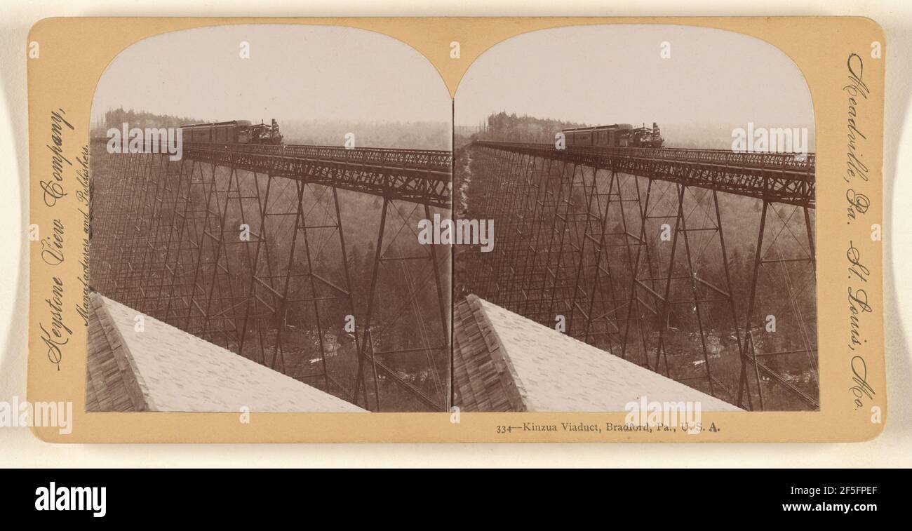 Kinzua Viaduct, Bradford, Pa., U.S.A.. Keystone View Co. (American ...