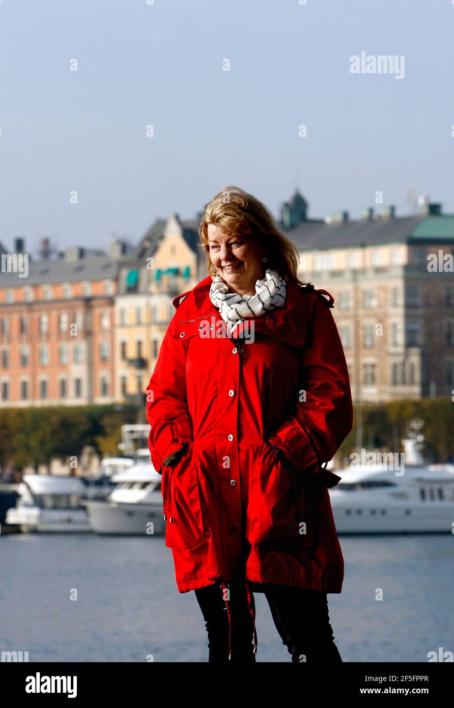 Portrait of the actress Inger Nilsson who played Astrid Lindgren's ...