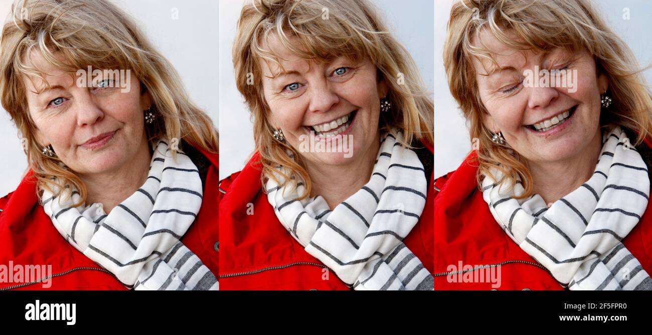 Portrait of the actress Inger Nilsson who played Astrid Lindgren's ...