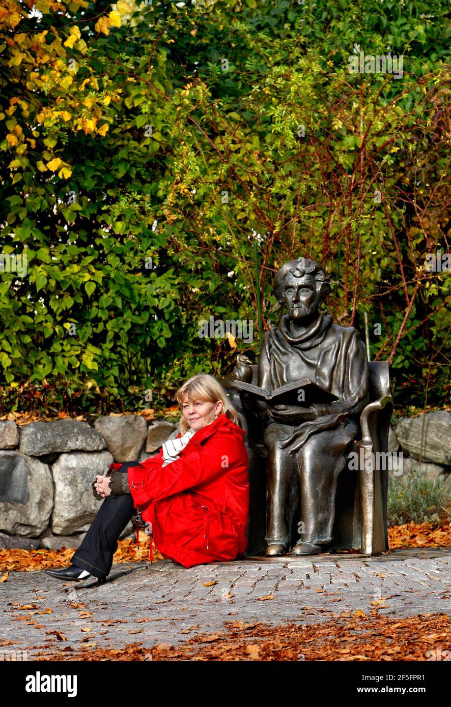 Portrait of the actress Inger Nilsson who played Astrid Lindgren's ...