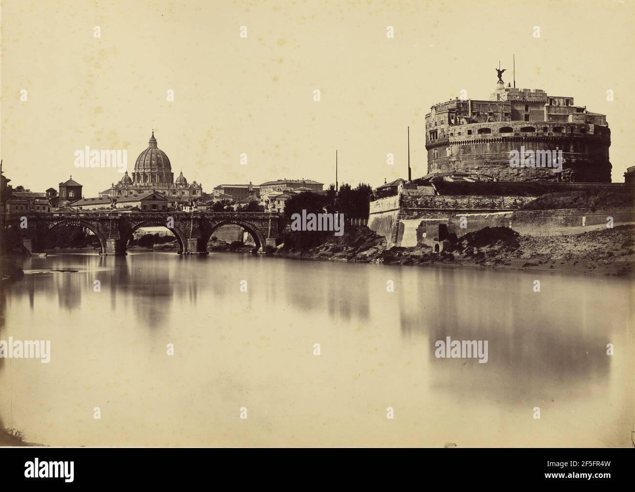 St. Peter's Square - Rome. Tommaso Cuccioni (Italian, 1790 - 1864 Stock ...