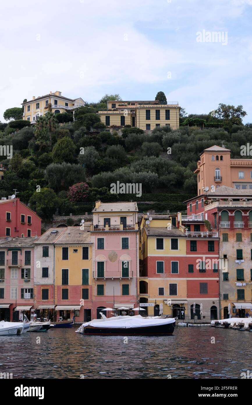 Yachts and Recreationa Boats - Colorful Traditional Houses - Portofino ...