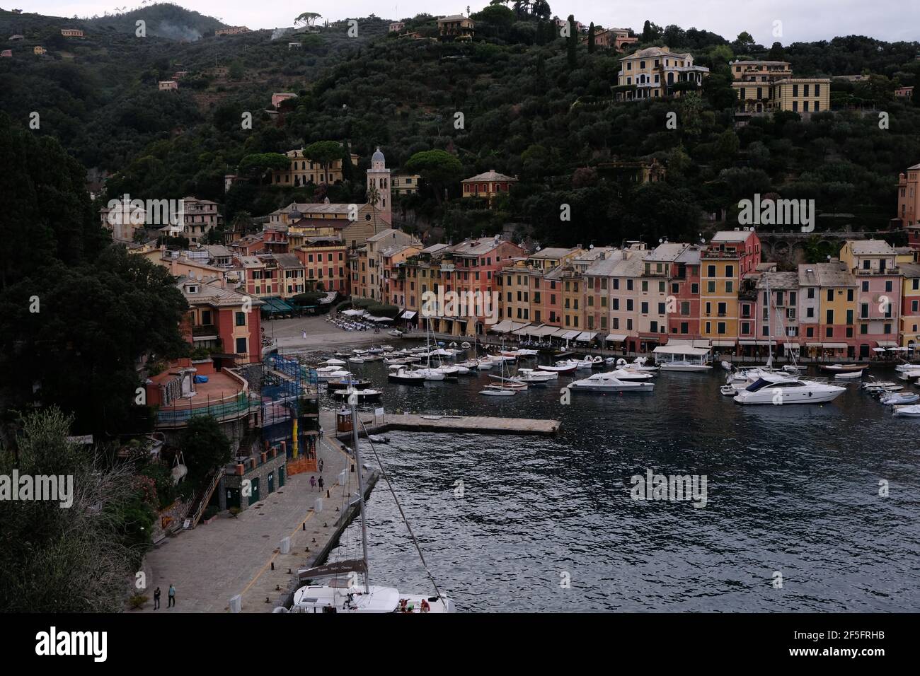 Yachts and Recreationa Boats - Colorful Traditional Houses - Portofino ...