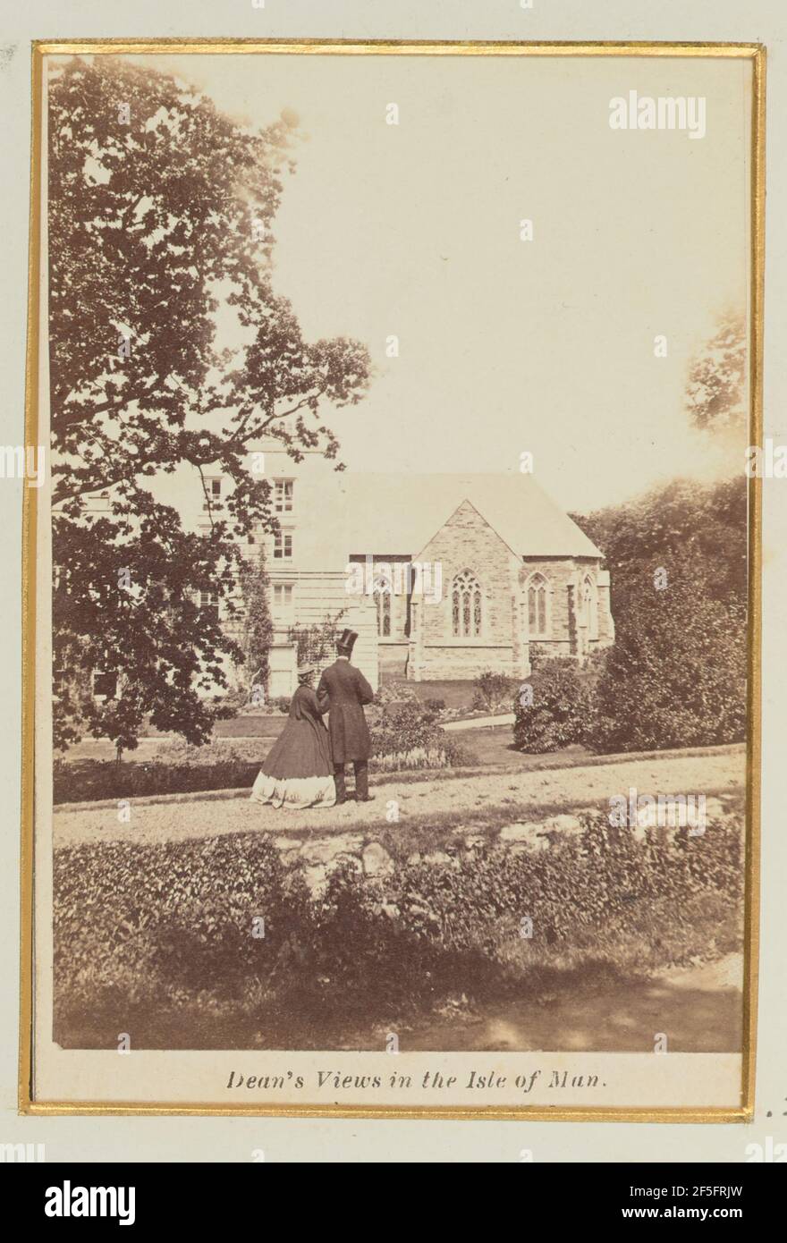 Bishop's Court and Chapel. George A. Dean (British, 1820 - 1891 Stock ...