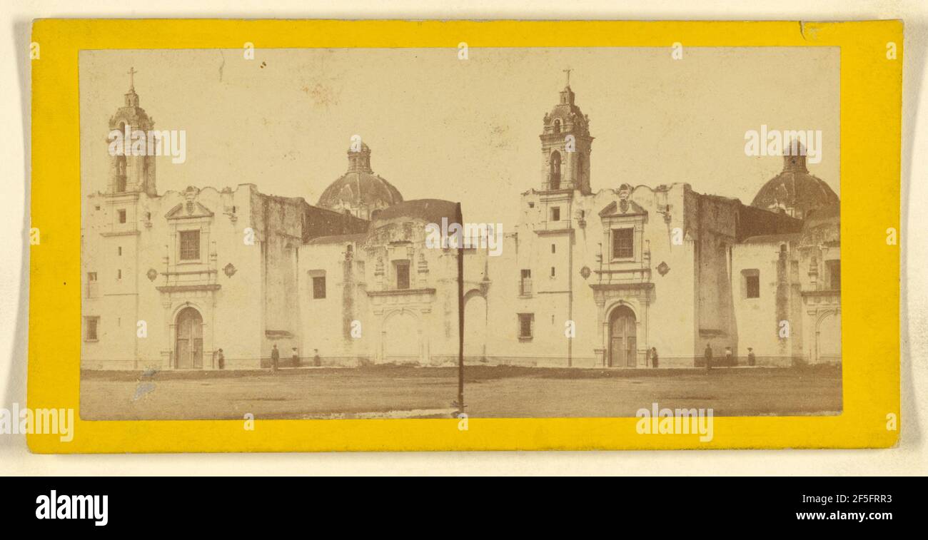 Church of Belin de las Mochas.. Julio Michaud (French, active Mexico ...