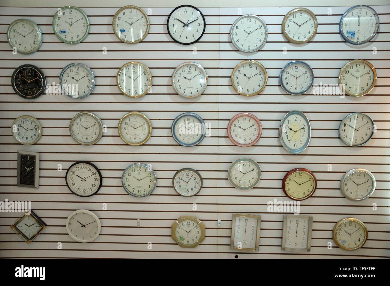 Different types of clocks hi-res stock photography and images - Alamy