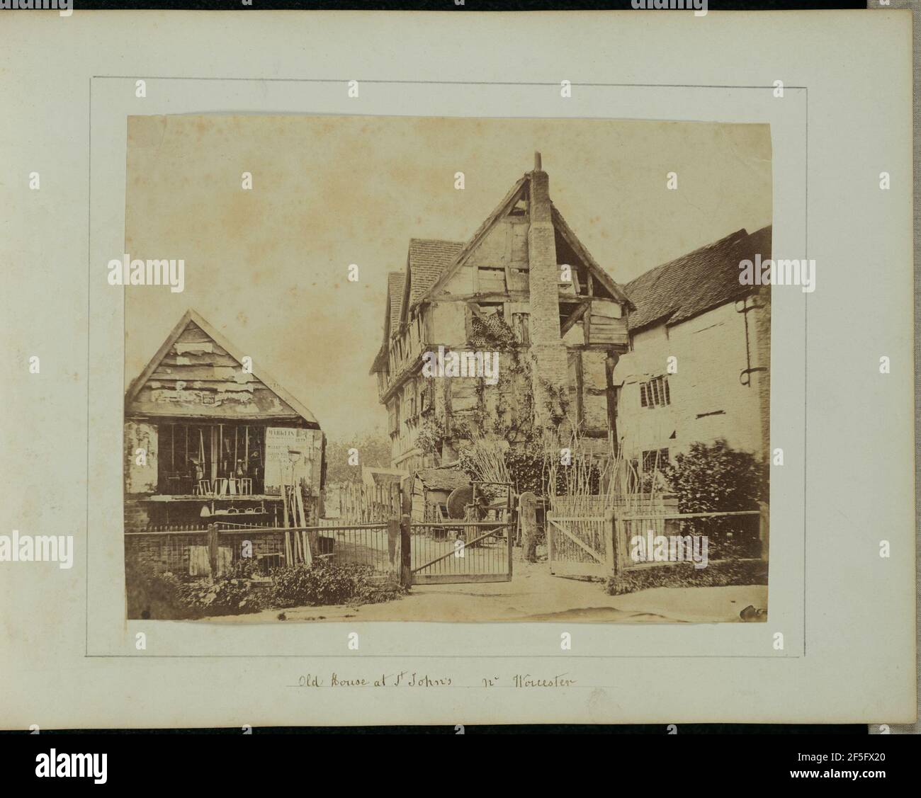 Old House at St John's near Worcester. John Wheeley Gough Gutch ...