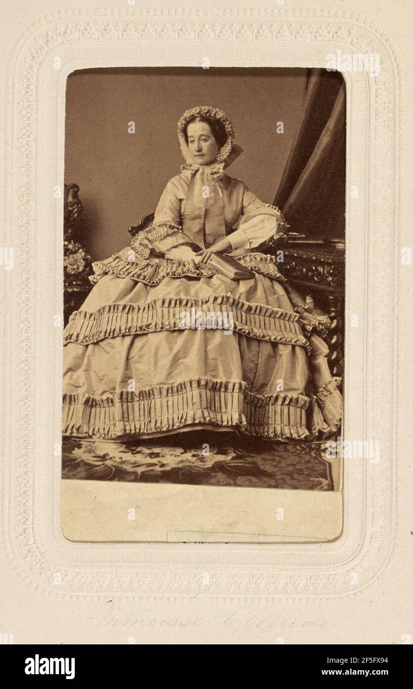 Empress Eugenie. Disdéri & Cie Stock Photo - Alamy