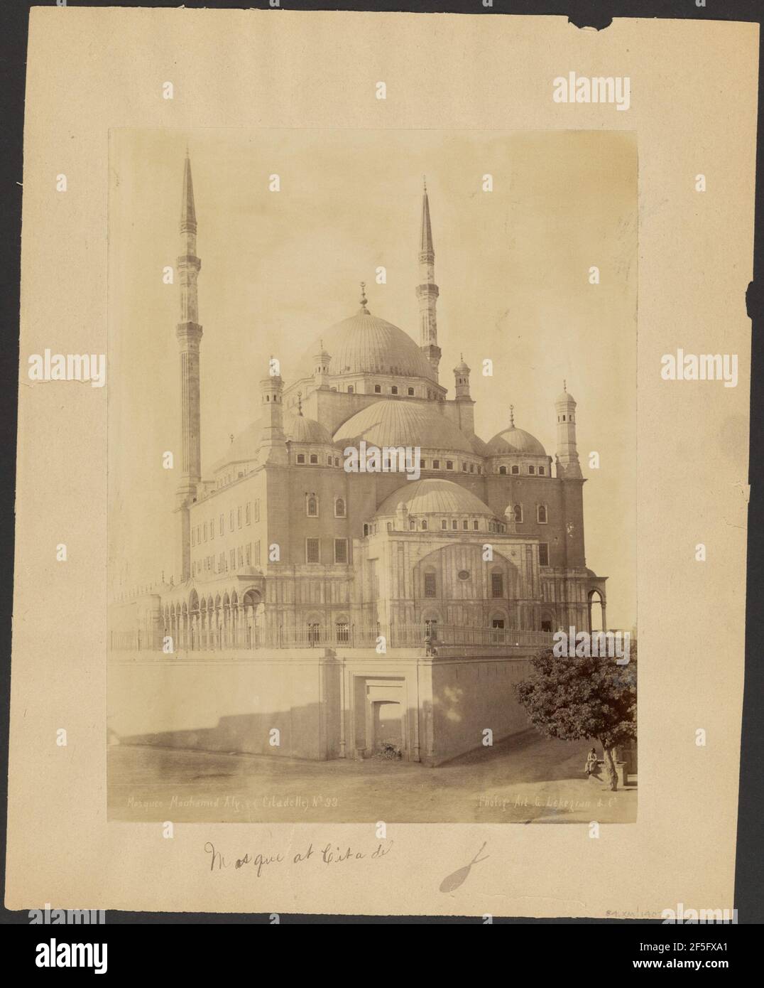 Mosquee Muhammed Ali (Citadelle). G. Lekegian (French, active Paris ...
