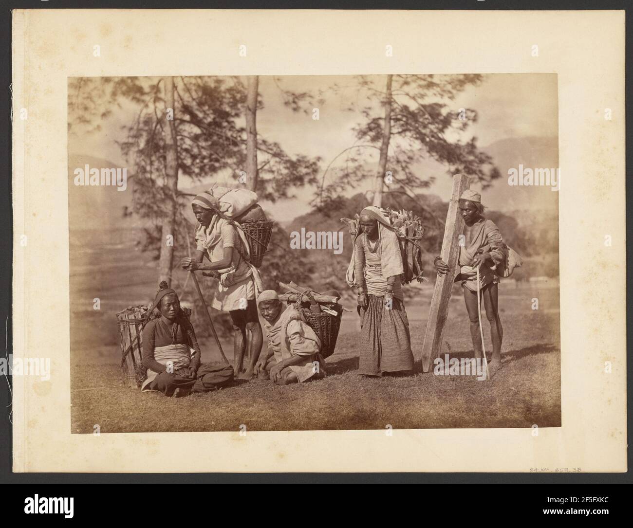 Group of men carrying baskets. John Thomson (Scottish, 1837 - 1921 ...